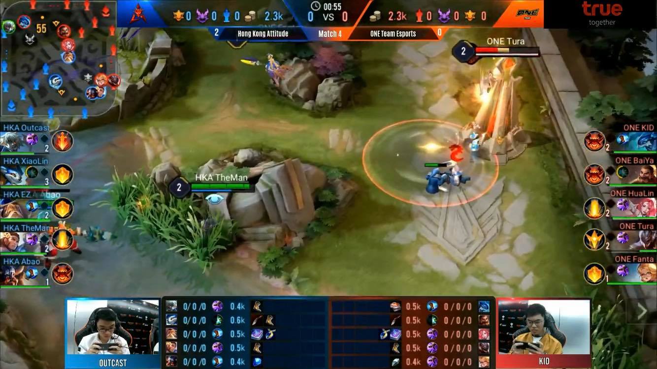 สรุปผลการแข่งขัน AIC 2019 : HKA VS ONE TEAM (รอบ8ทีมสุดท้าย) | 4Gamers Thailand